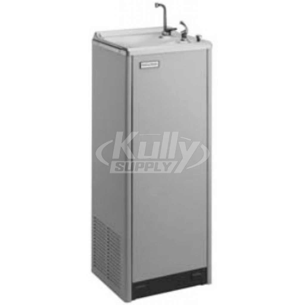 Halsey Taylor SCWT8A-CB-SS Stainless Steel Drinking Fountain with Hot ...