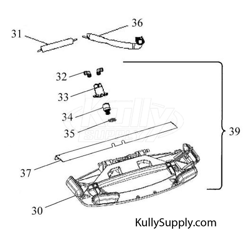 Oasis PG8ACS Dual-Station Drinking Fountain Parts Breakdown ...